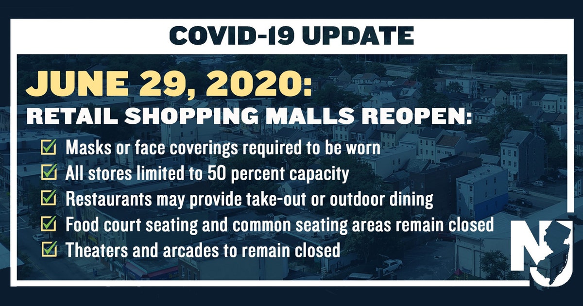 NJ shopping malls to reopen June 29 with restrictions | FOX 5 New York
