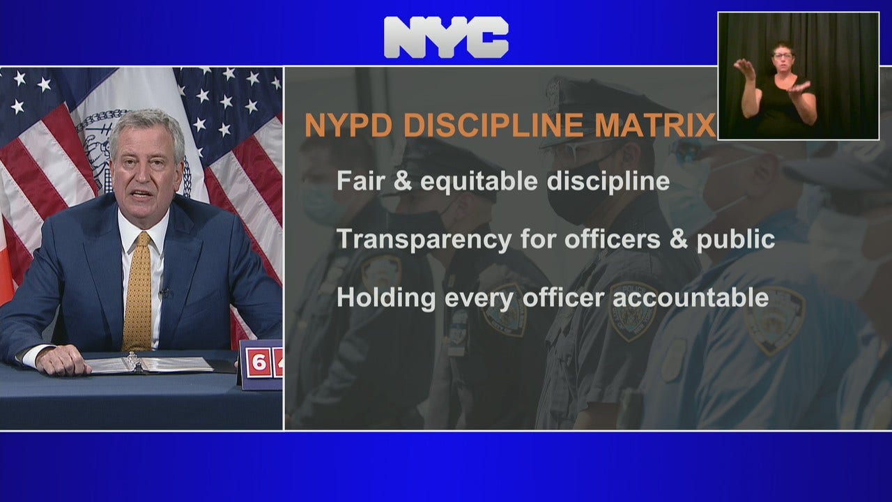 NYPD unveils discipline guide for officer misconduct | FOX 5 New York NYPD unveils discipline guide for officer misconduct | FOX 5 New York
