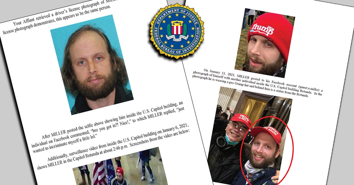 FBI: Capitol riot suspect wore 'I Was There' shirt when arrested | FOX ...
