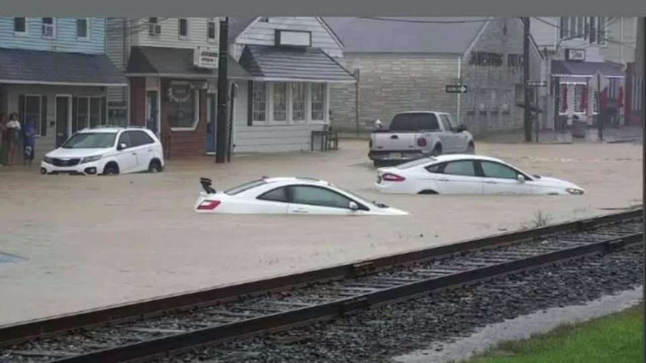 Henri Brings Nearly 10 Inches Of Rain Heavy Flooding To Central Nj