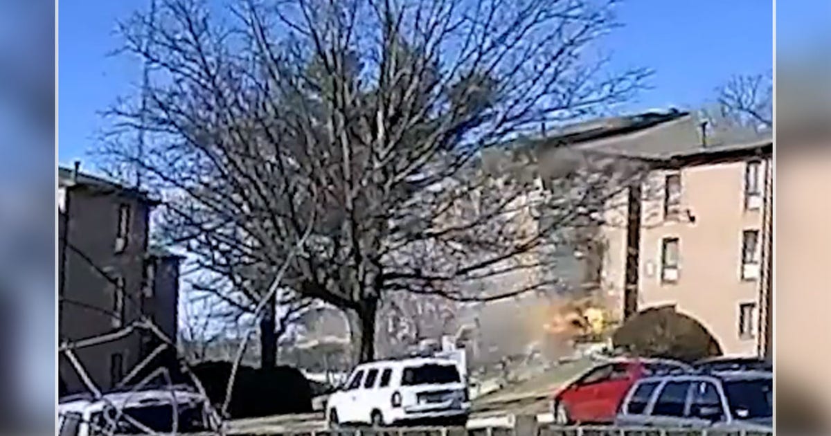 Silver Spring explosion: Video shows moment blast destroys apartment ...
