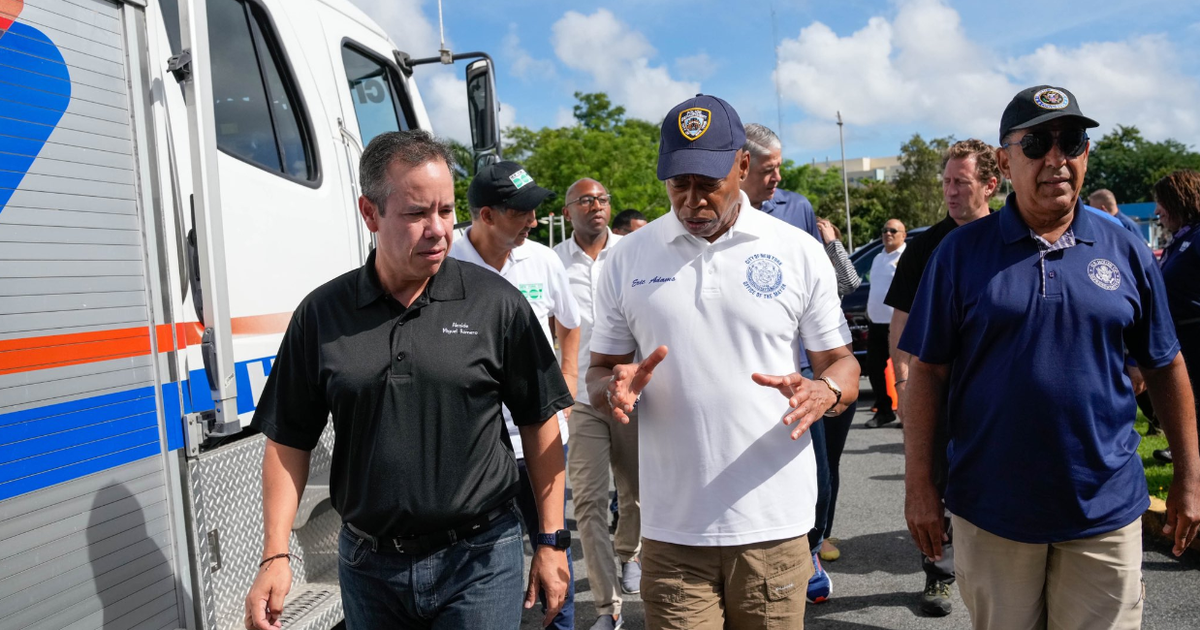Hurricane Fiona: NYC Mayor Eric Adams visits Puerto Rico to support ...
