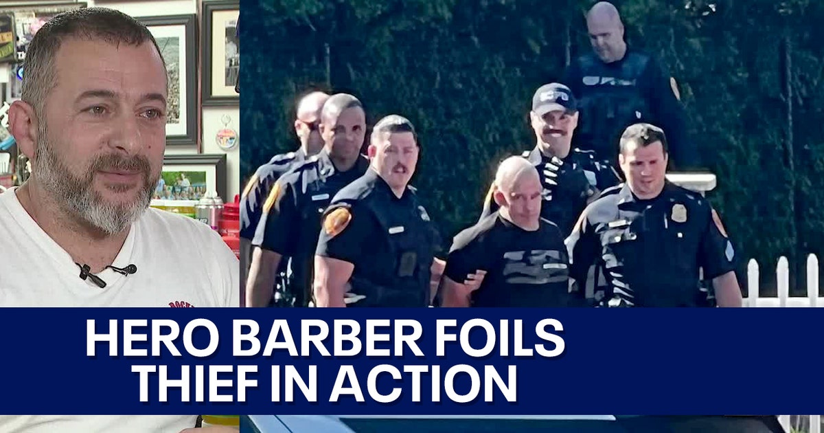 Brave barber chases, scuffles with catalytic converter thief | FOX 5 ...