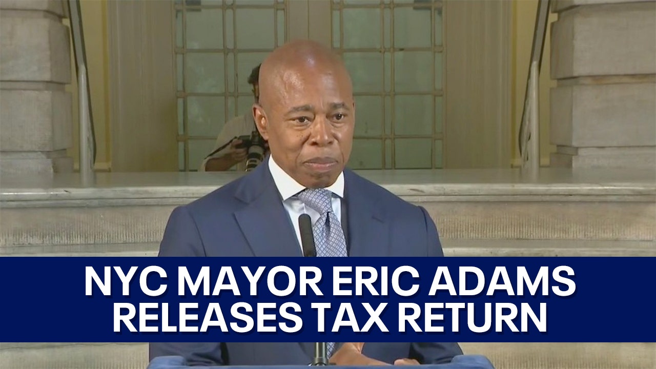 Eric Adams tax return released | FOX 5 New York