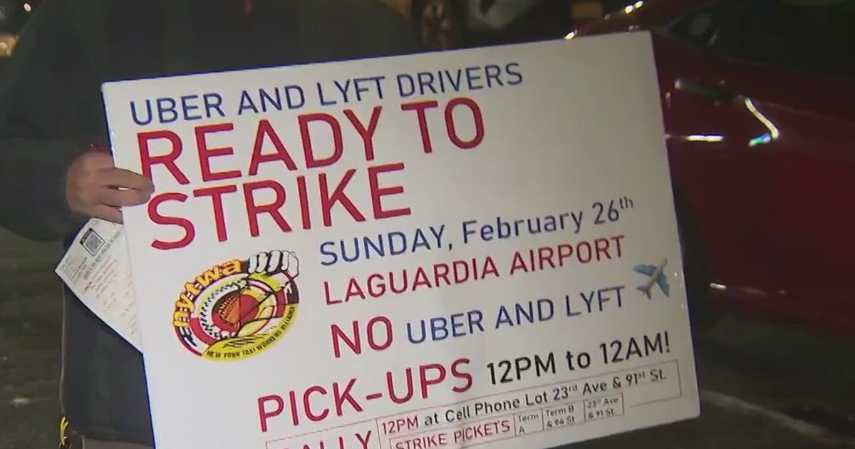 Uber, Lyft drivers prepare to strike at LaGuardia | FOX 5 New York