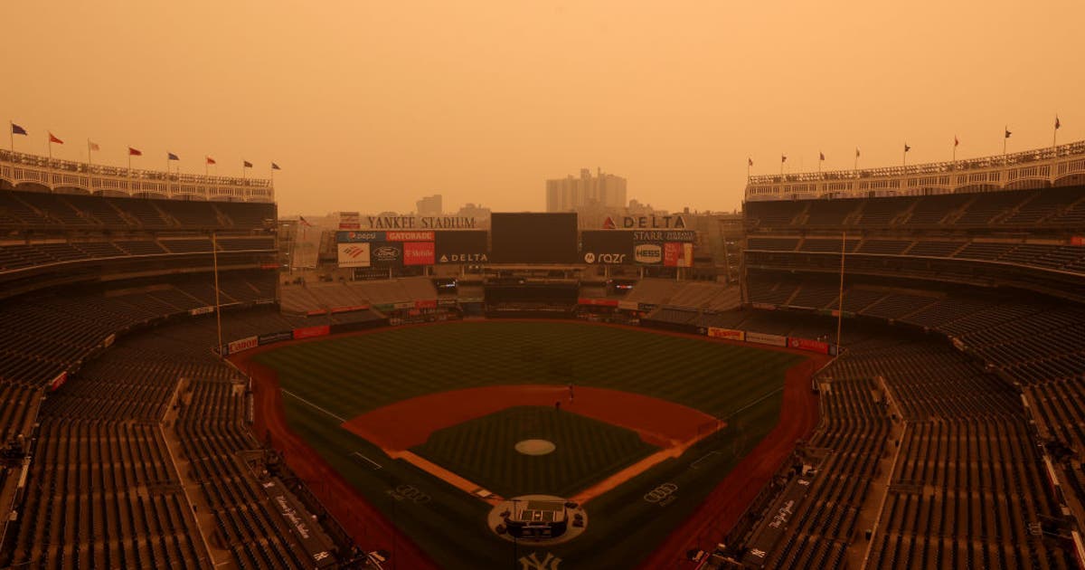 New York Yankees postponed game due to wildfire smoke | FOX 5 New York