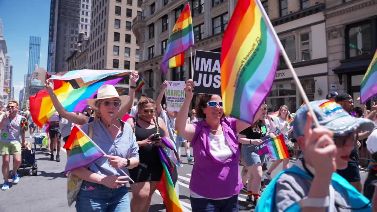 NYC Pride March 2023 NYPD Working to Keep Everybody Safe nyc-pride-march-2023-nypd-working-to-keep-everybody-safe