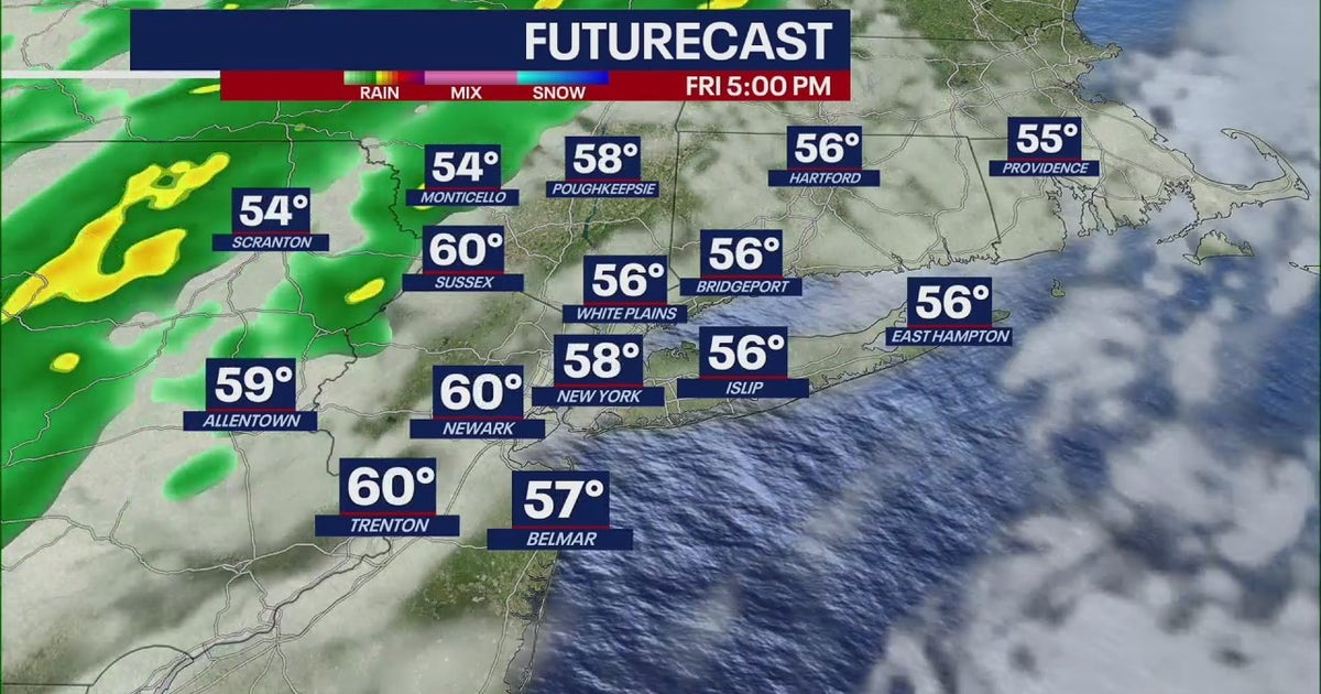 NYC weather forecast: Expect rain Friday night, weekend temperature ...