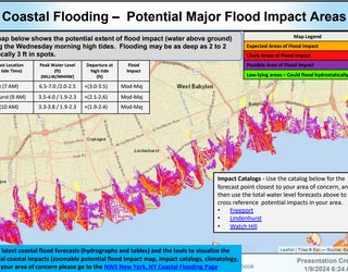 Long Island Storm Surge Maps NWS New York NY On X: "Flash Flood