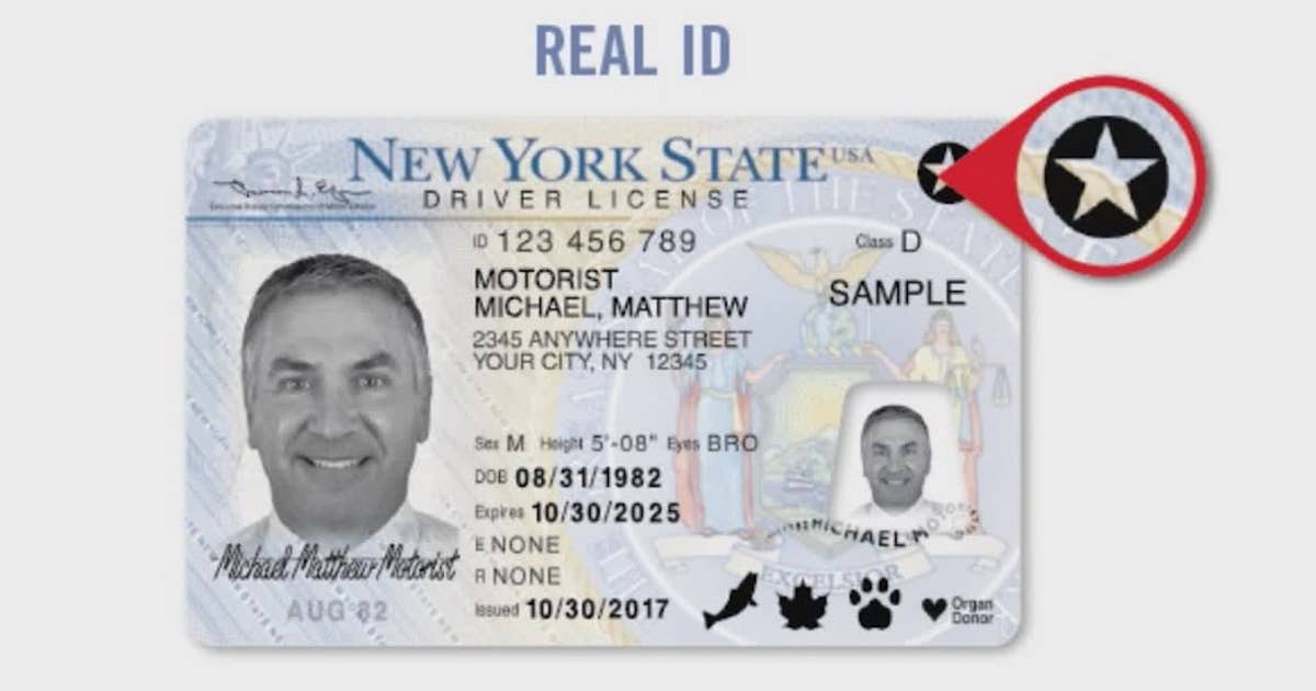 Real ID license: How to get one in NYC as deadline approaches | FOX 5 ...