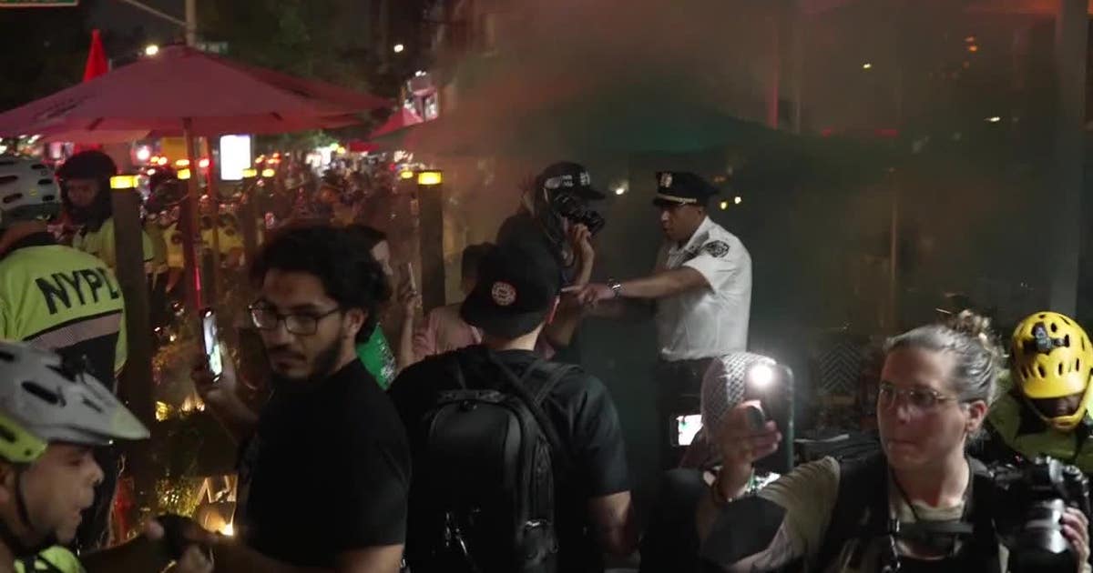 NYC pro-Palestinian protesters disrupt afterparty following Harris-Walz ...