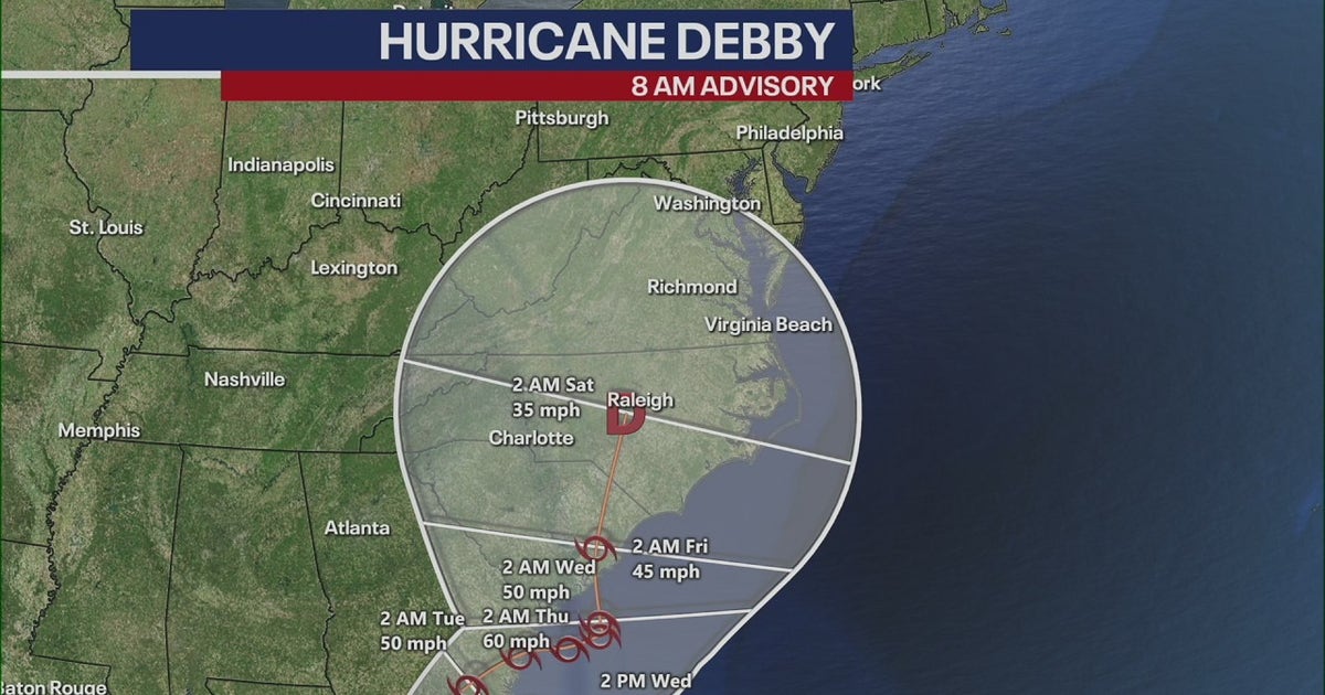 Hurricane Debby path: Could storm remnants impact NYC? | FOX 5 New York