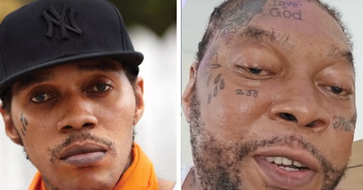'What happened to Vybz Kartel's face?' fans question dancehall stars ...