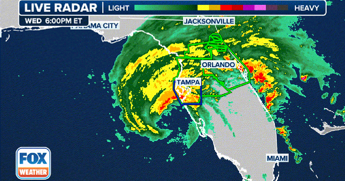 Hurricane Milton path tracker: Latest models, updates and more l LIVE ...