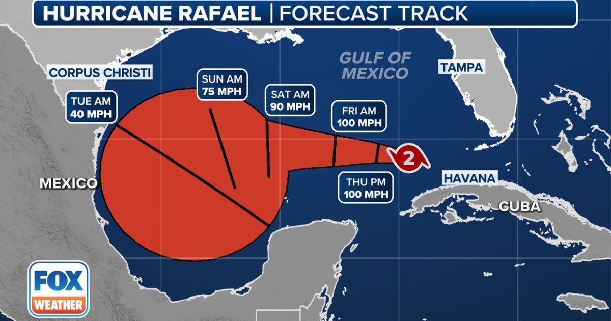 Hurricane Rafael path: Tracker, latest models and more l LIVE updates ...