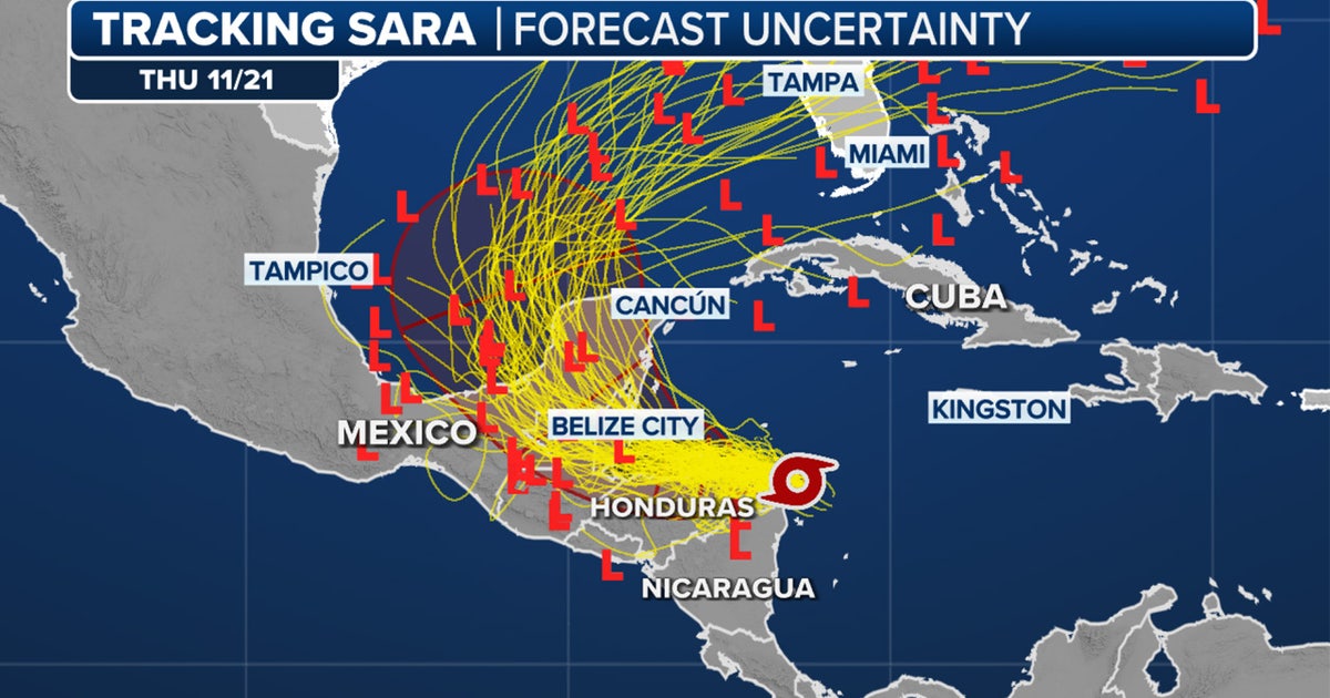 Tropical Storm Sara path: Tracker, forecast and more l LIVE updates ...