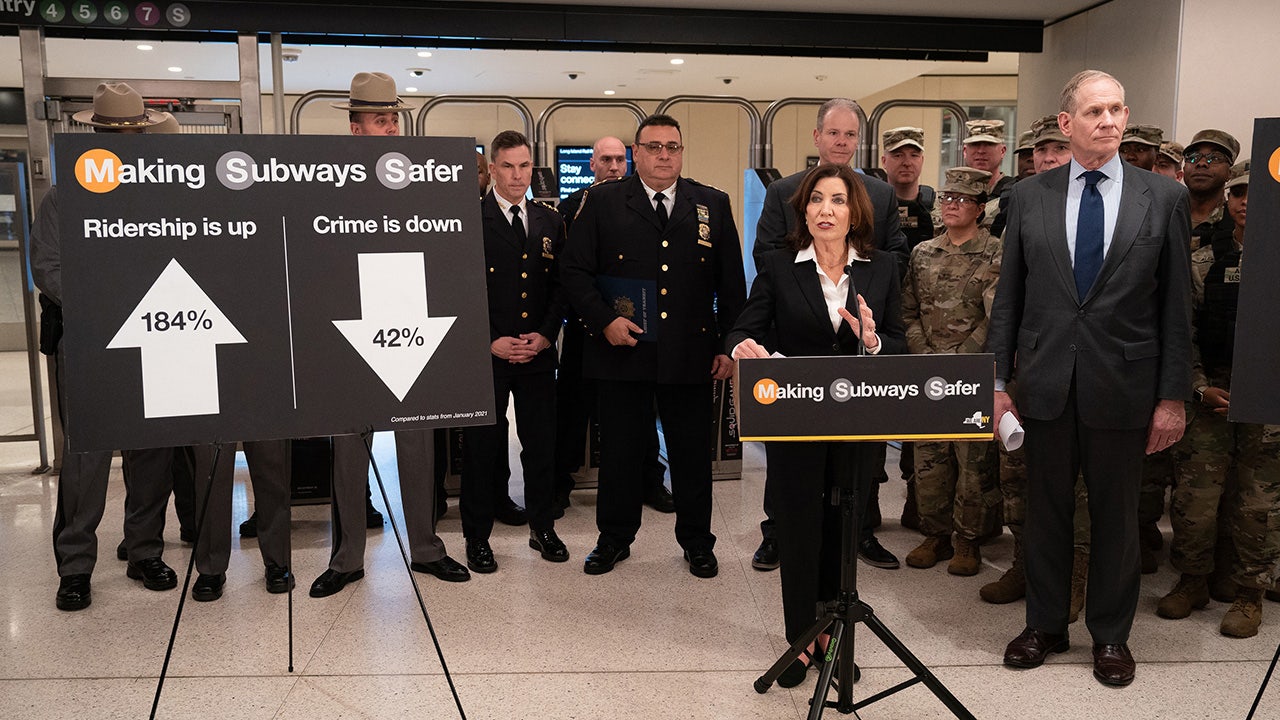 Gov. Hochul deploys 250 more National Guard members to NYC subways for ... Gov. Hochul deploys 250 more National Guard members to NYC subways for ...