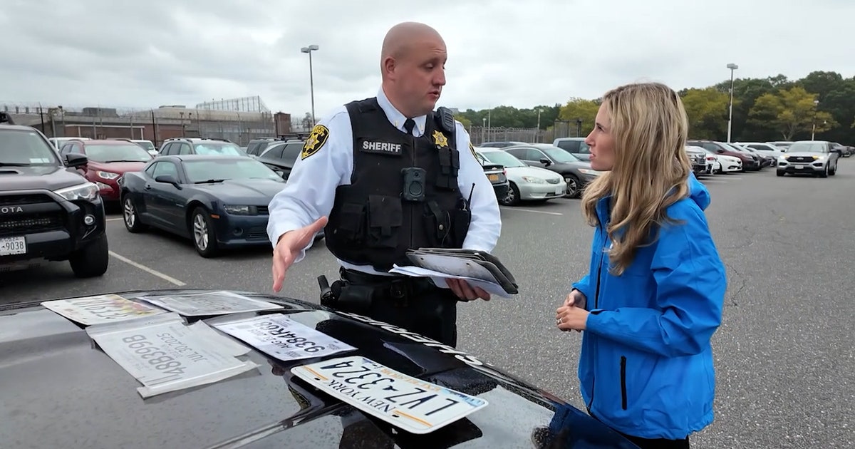 Police ridealong: Ghost plate crackdown on Long Island | FOX 5 New York