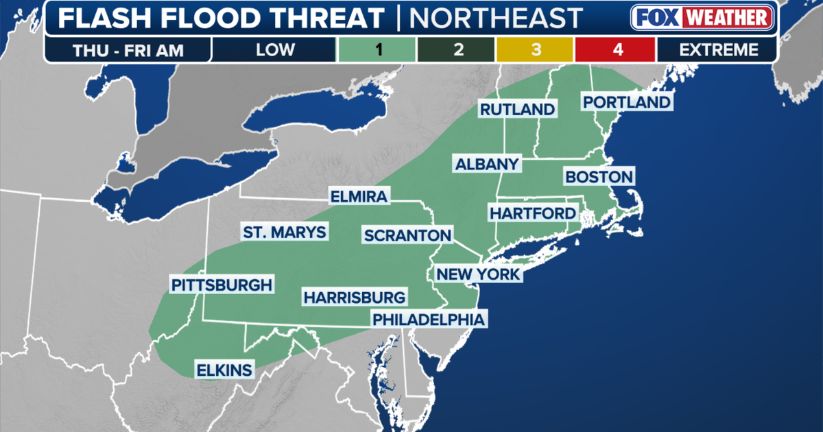 NYC weather: Storms Thursday night, flooding possible in NJ | FOX 5 New ...