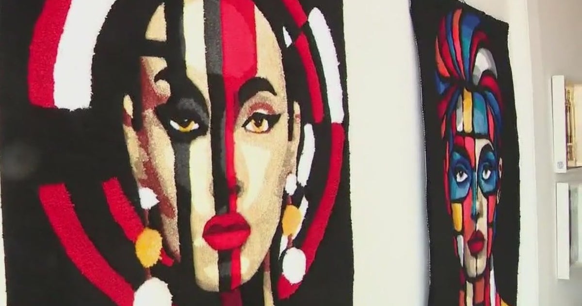 Local artist turns personal stories to art through tufting | FOX 5 New York