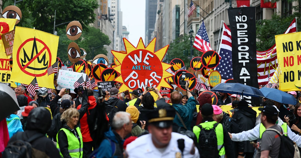 'No Kings' protests: Watch live coverage, what to expect in NYC ...