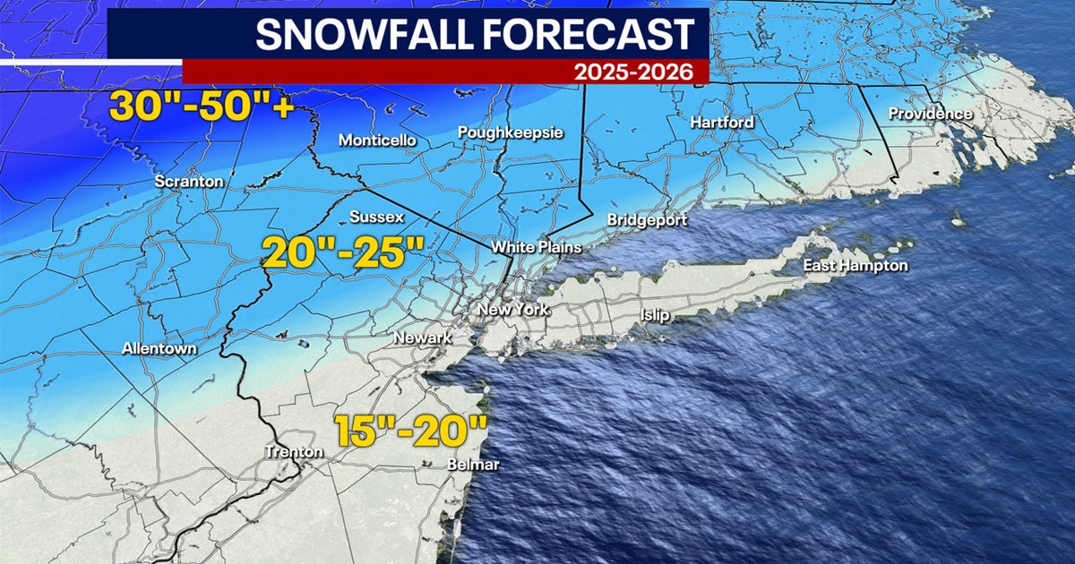NYC winter weather forecast 2025-2026: Snow total predictions | FOX 5 ...
