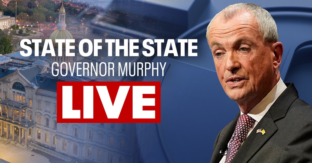 NJ Gov. Murphy to deliver 2026 State of the State address: LIVE ...