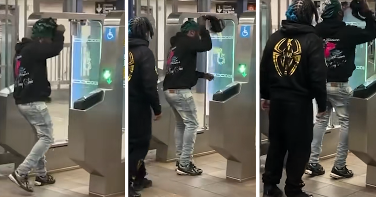 Videos show riders evading MTA’s new fare gates | FOX 5 New York