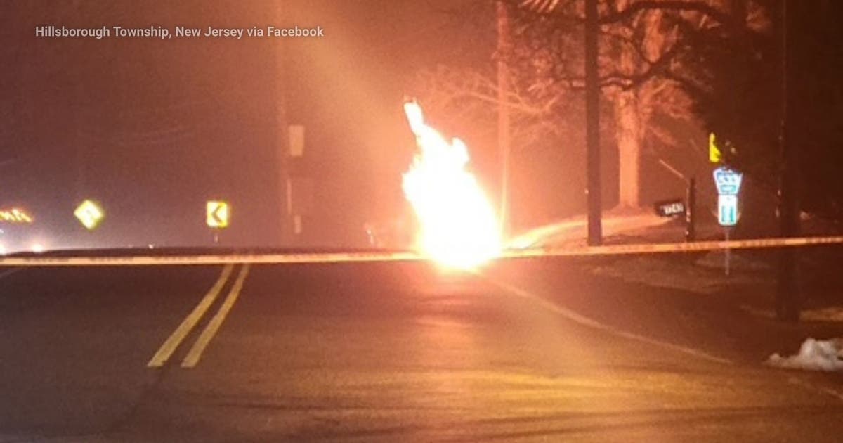 New Jersey gas fire forces evacuations, road closures | FOX 5 New York