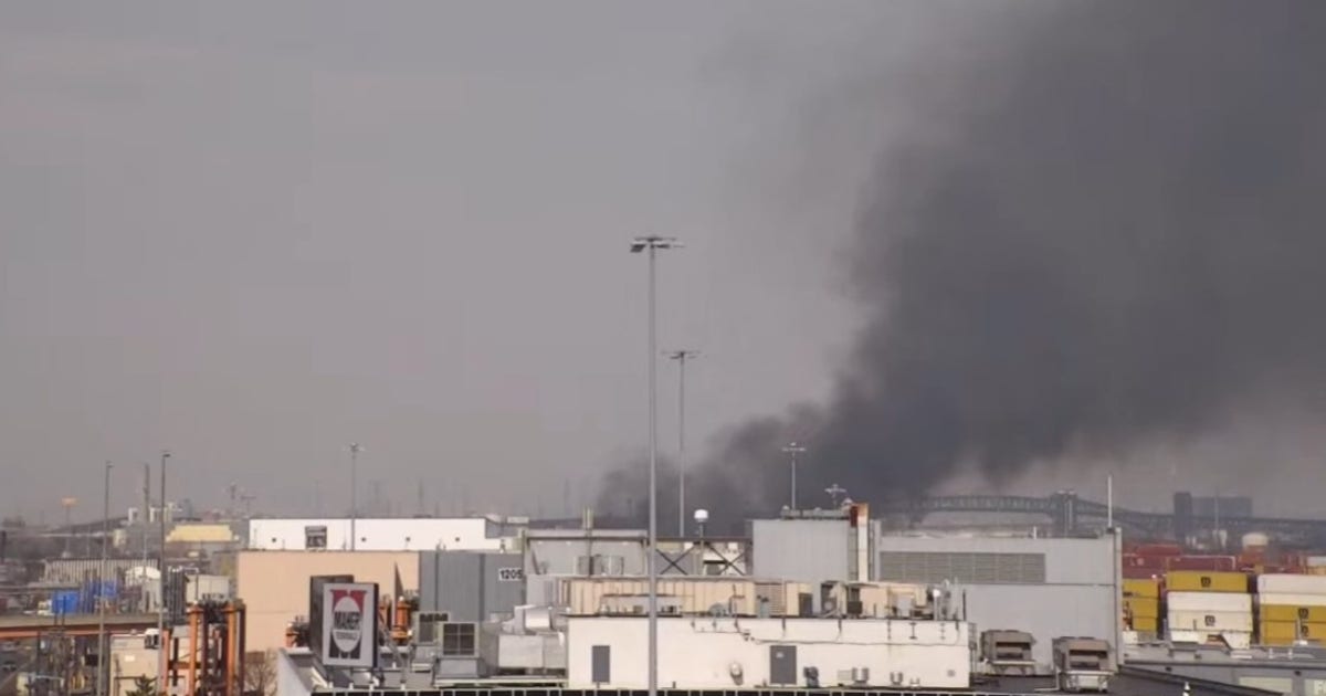 Brush fire near Newark airport out | FOX 5 New York