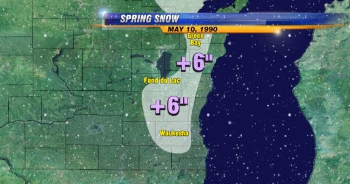 How unusual was the May 10, 1990 snow storm? | FOX6 Milwaukee
