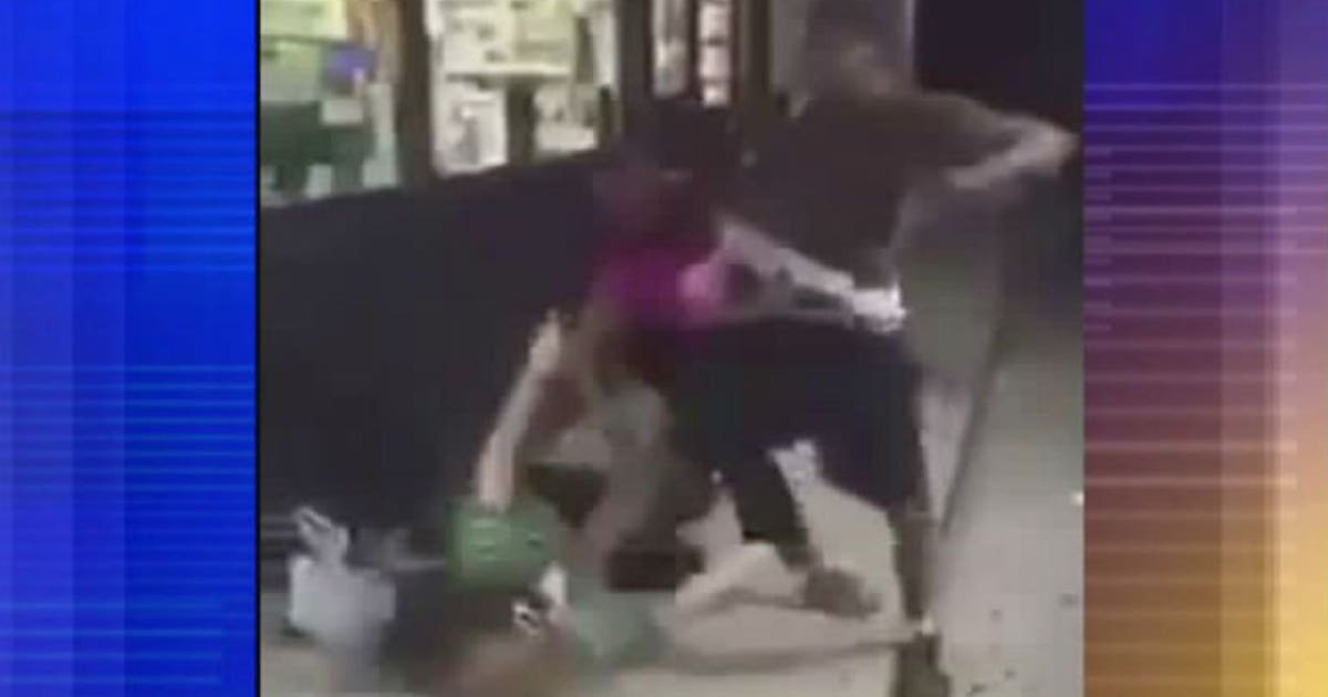 Disturbing video shows woman being punched, stomped on outside north ...