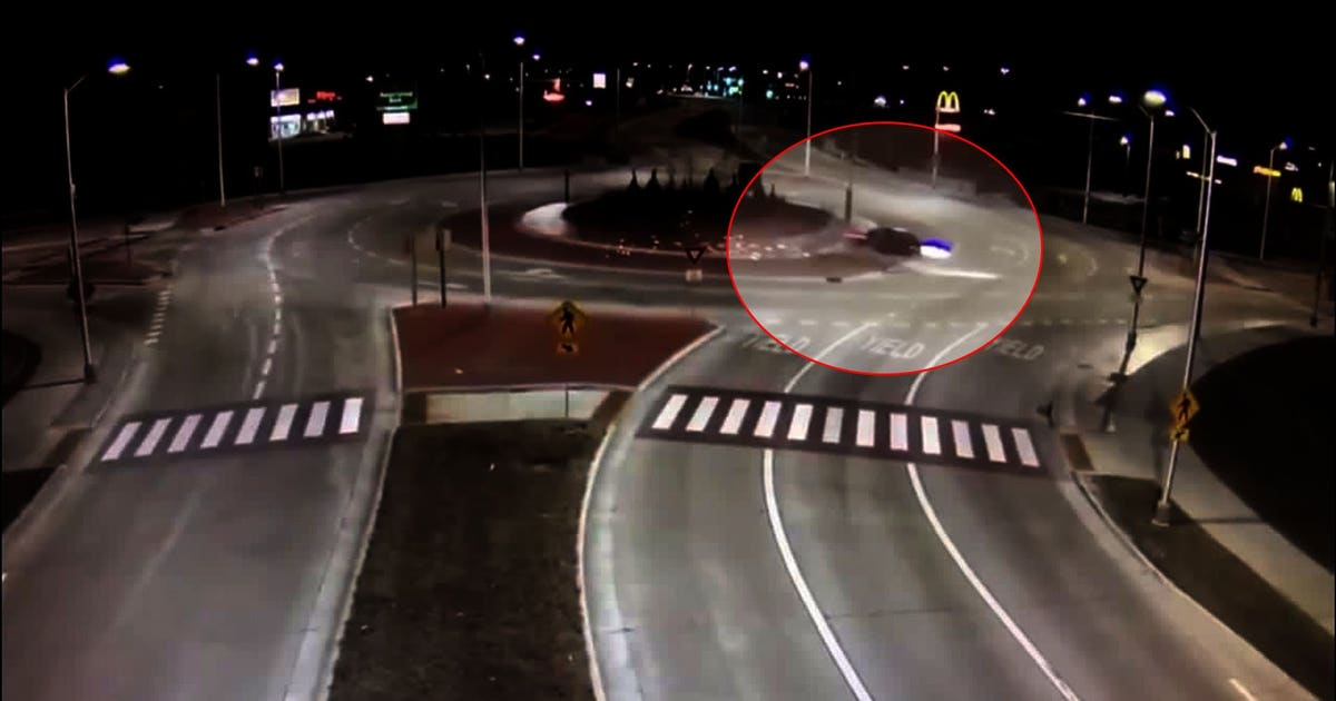 Captured on camera: Sparks fly when driver speeds through Appleton ...