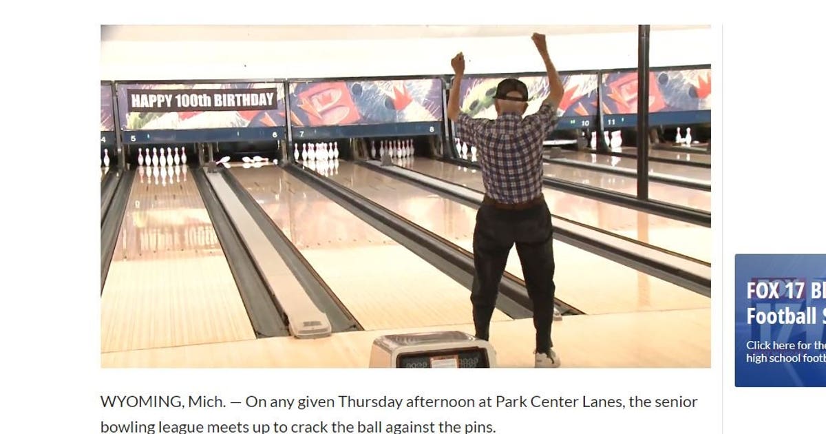 WWII veteran celebrates 100th birthday at bowling alley - and scores ...