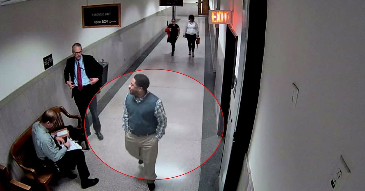 Courtroom getaway on camera: Video shows Dwayne Chaney walking out of ...