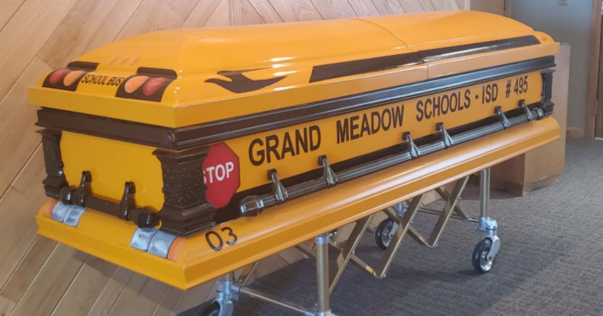 Man who drove students for 55 years to be buried in special school bus ...