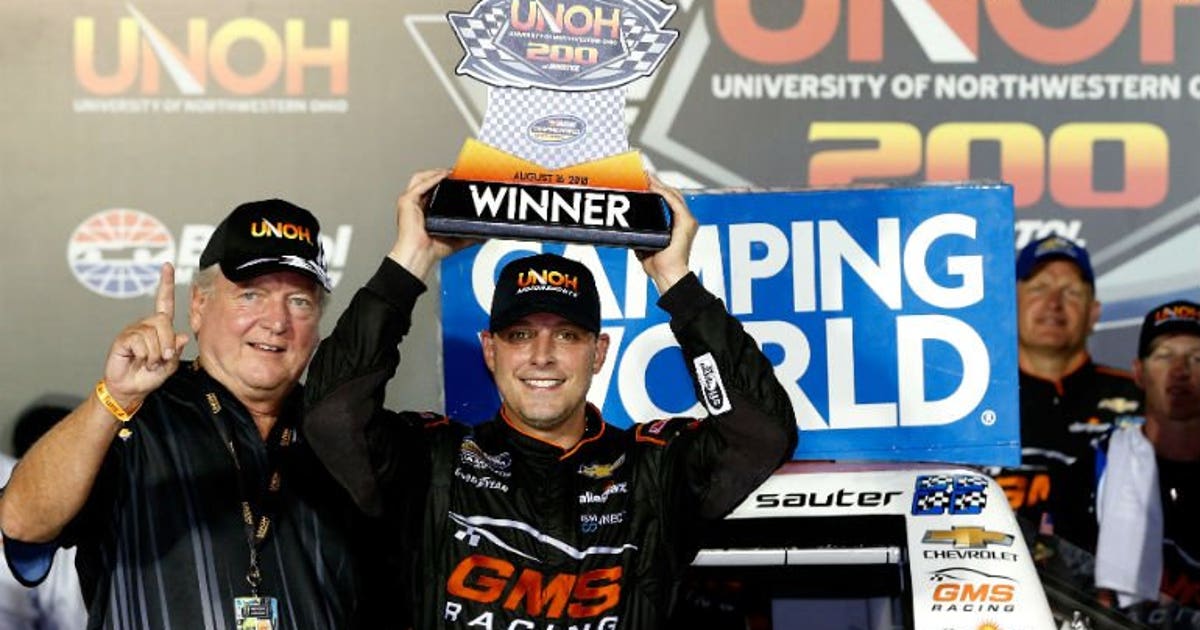 Johnny Sauter wins NASCAR Truck race at Bristol | FOX6 Milwaukee