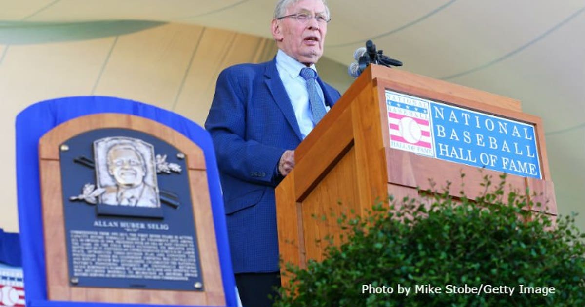 "An overwhelming day:" Former MLB Commissioner Bud Selig inducted into ...