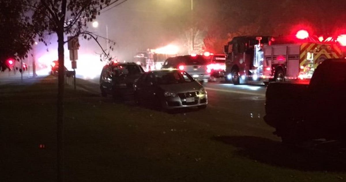Trapped residents rescued: 28 departments respond to 4-alarm fire in ...