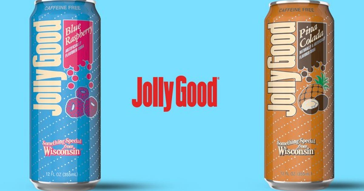 Jolly Good adds 2 new flavors to its soda lineup, Blue Raspberry & Pina ...