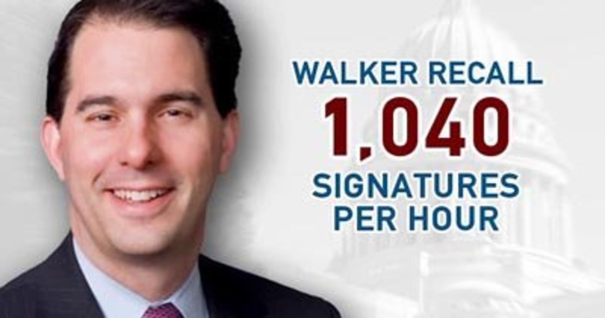 Signature-gatherers say 300,000 signatures collected | FOX6 Milwaukee