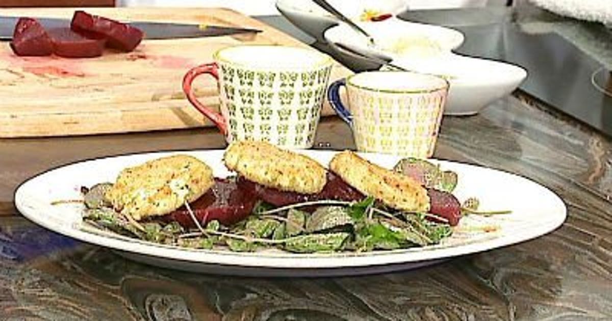 Chef Feker prepares summer salad made with roasted beets | FOX6 Milwaukee