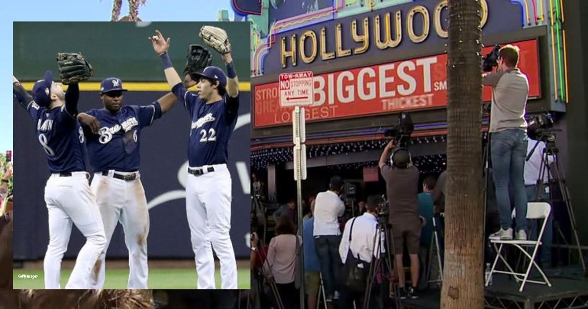 Brewers' cast of characters unknown to some along the Hollywood Walk of ...