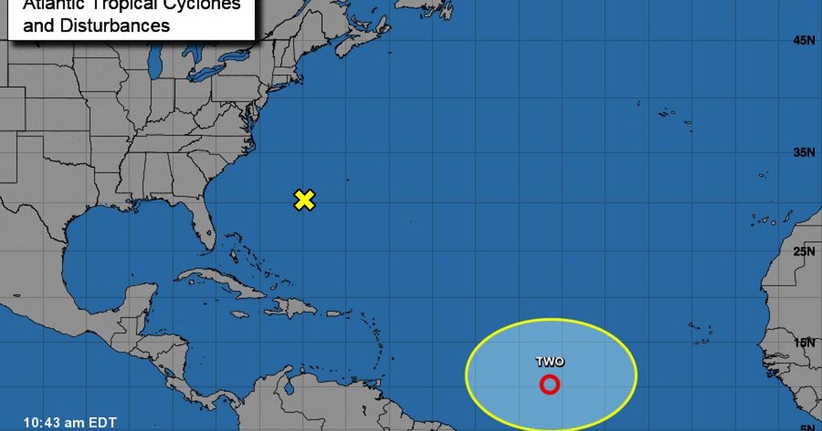 2nd tropical depression of 2018 forms in Atlantic Ocean | FOX6 Milwaukee