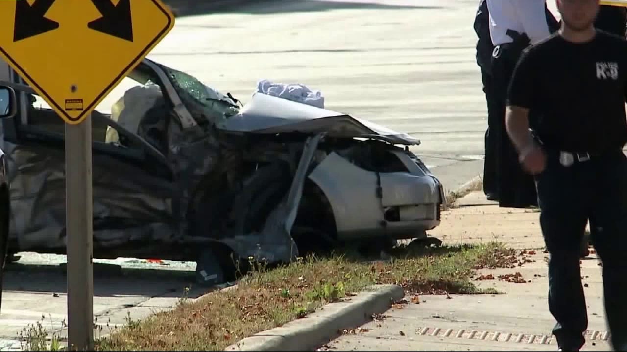 Police Capture Driver Accused Of Running Red Light Slamming Into Car