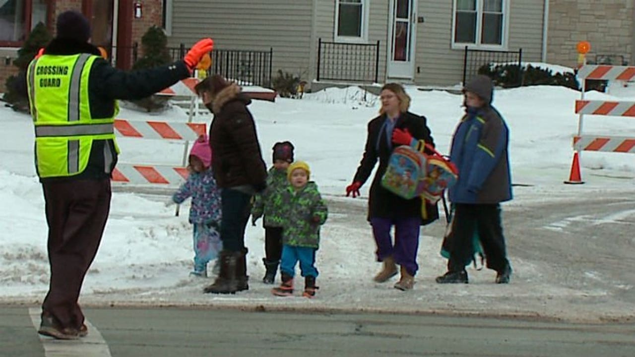 School crossing guards recognized for their hard work during "Adult ...