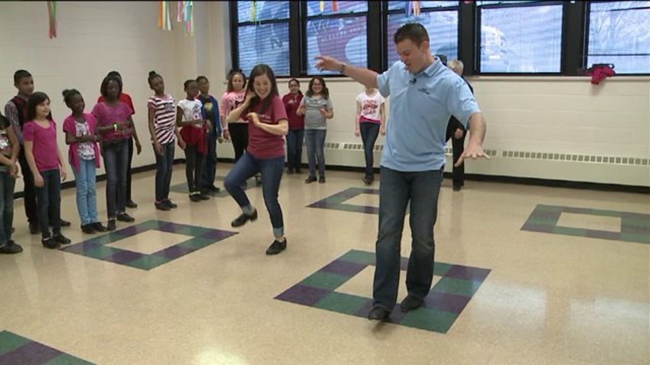 Does Chip have what it takes to be a dancer? See for yourself