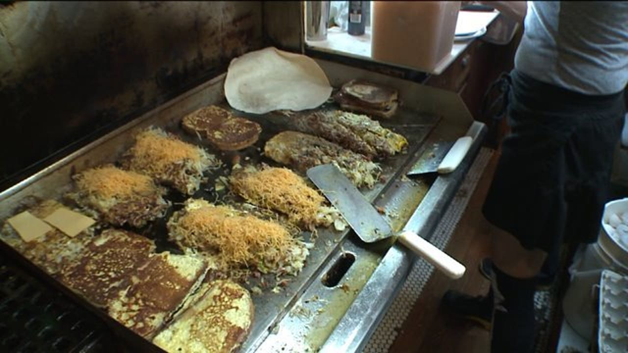 Franks Diner is recognized as a historic landmark and great breakfast joint