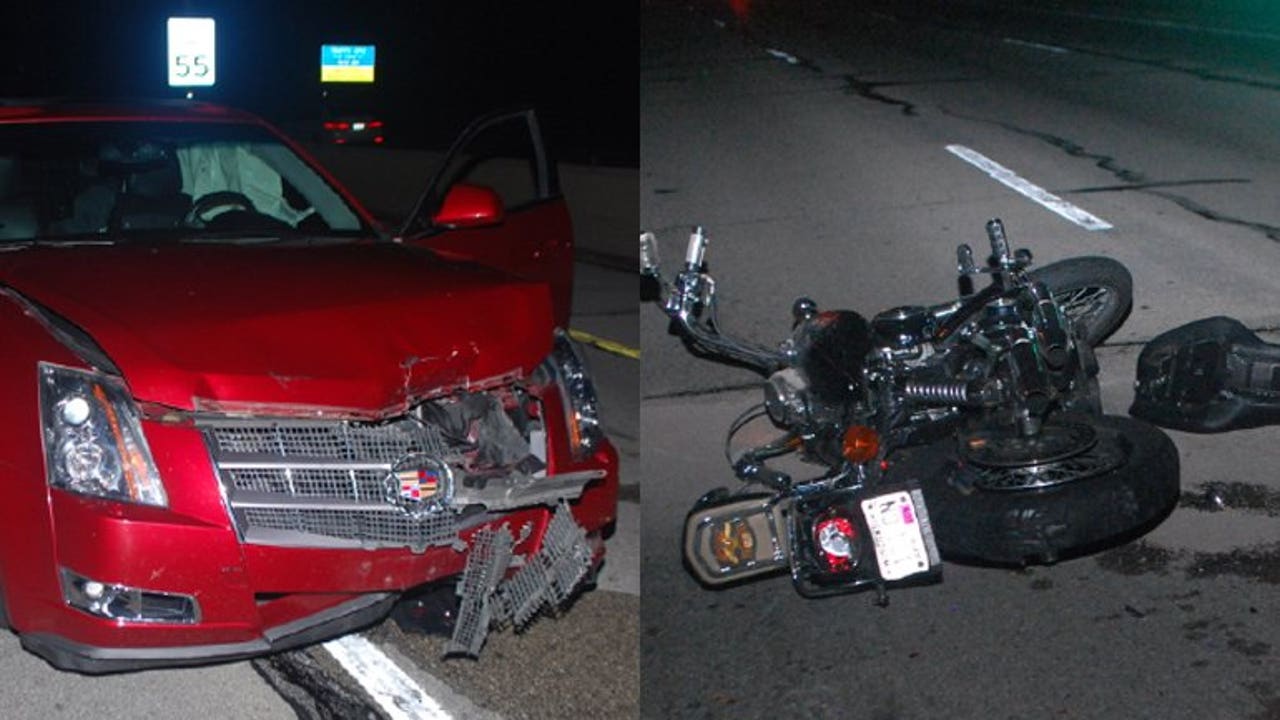 Sheriffs Office Alleged Drunk Driver Crashes Into Motorcyclist Backs