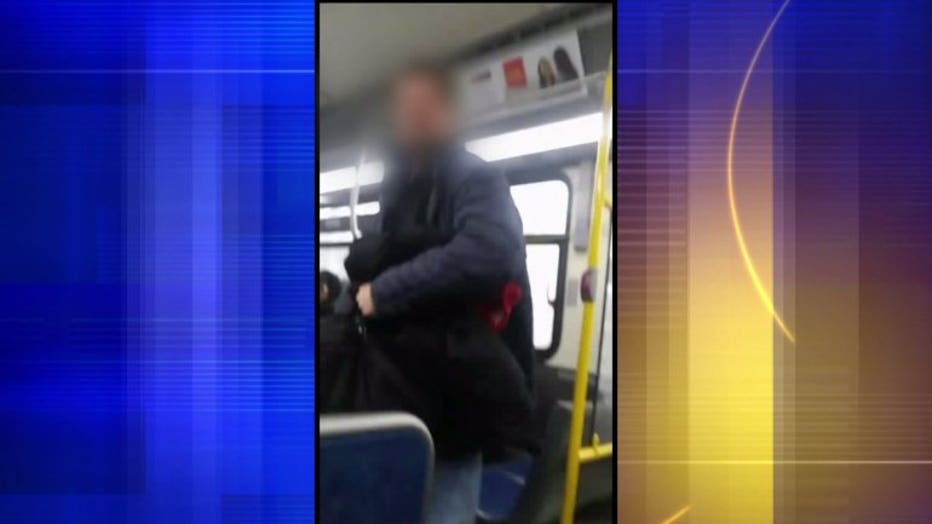 Huffing on the bus: Watch as passengers turn on man seen inhaling spray ... Huffing on the bus: Watch as passengers turn on man seen inhaling spray ...